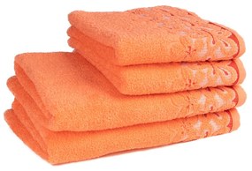 Tegatex Bavlněný ručník / osuška Bella - malinová Velikost: 70*140 cm