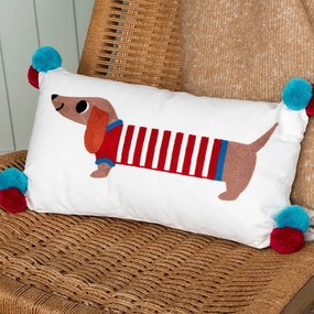 Dětský polštářek s příměsí bavlny 50x33 cm Sausage Dog – Rex London
