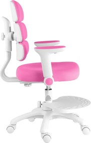 Dětská rostoucí židle ERGODO SANDY - látka, tmavě růžová