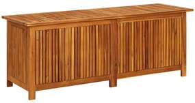 Zahradní úložný box 150 x 50 x 58 cm masivní akáciové dřevo 316491