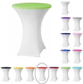 Elastická čepice na koktejlový bistro stůl ⌀80 VÍCE BAREV Barva: 5 ČERVENÁ