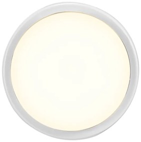 Nordlux -LED Venkovní nástěnné svítidlo CUBA LED/6,5W/230V IP54 pr. 17,5 cm bílá