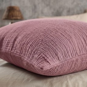 Mušelínové povlečení MUSSELIA růžová