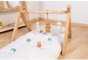 Childhome Hrazda Tipi Play dřevěná Natural / 70 x 50 x 48 cm