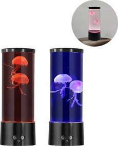 Láva Barevná Lampa Jellyfish, Led Lampa Do Akvária, Do Pokoje, Na Stůl