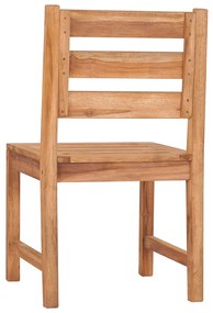 Zahradní židle 6 ks masivní teakové dřevo,  3157175