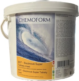 Vagnerpool BST 3kg - multifunkční tablety 5v1 do bazénu, CHEMOFORM