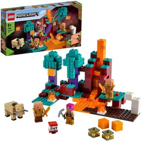 Lego stavebnice lego minecraft 21168 podivný les