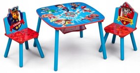 Dětský stůl s židlemi Tlapková Patrola záchranáři
