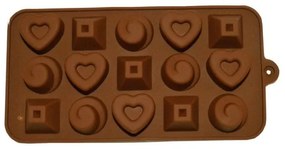 Silikonová forma na čokoládové bonbóny 52994