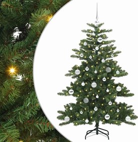Umělý Skládací Vánoční Strom Zelená 150 cm PVC a ocel 3397658