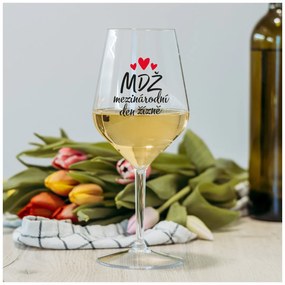 MEZINÁRODNÍ DEN ŽÍZNĚ - čirá nerozbitná sklenička na víno 470 ml