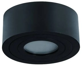 Designové bodové svítidlo Rullo mini IP44 černá