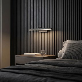 Toolight Rea, Koupelnové nástěnné LED svítidlo APP1866-1W 40 cm Black, OSW-66022