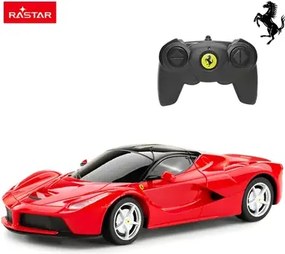RASTAR RC auto Ferrari LaFerrari červená / měřítko 1:24 / 27/40 MHz /