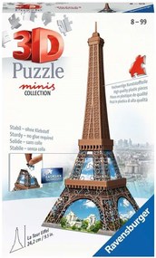 Ravensburger 3d puzzle mini eiffelova věž 54 dílků