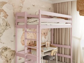 Rkids | Vyvýšená postel Veli 80x180 Růžová