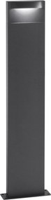 FAN LED-MOBULA-P70-ANT Sloupek LED Mobula (antracit) 8 W, 1100 lm, 3000 K, IP65, 137 x 38 x 700 mm - FANEUROPE
