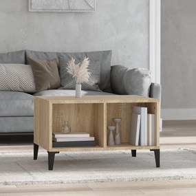 vidaXL Konferenční stolek 60x50x36,5 cm kompozitní dřevo [821038] Barva: dub sonoma