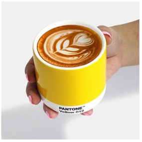 Žlutý keramický hrnek 175 ml Cortado Yellow 012 – Pantone