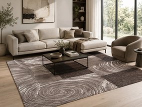 Ayyildiz, Kusový koberec Parma 9220 brown, 80x150, hnědá, chodba / předsíň