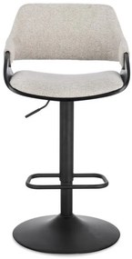 BIZZOTTO Designová barová židle ROXANNE černá 0743799