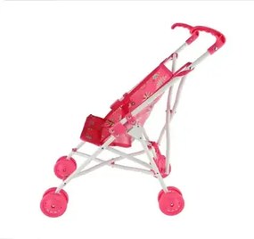 TEDDIES Kočárek pro panenky golfové hole / kov, látka / 48 x 27 x 54 c