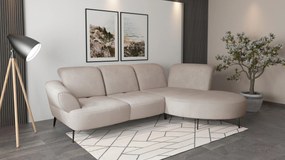 XXXLutz ROHOVÁ SEDAČKA, textil, šedobéžová Sit & More - Sedací soupravy - 000144013237