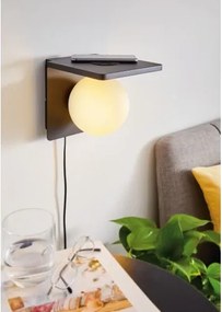 Nástěnné svítidlo Eglo CIGLIE E14 40W 98265 černá