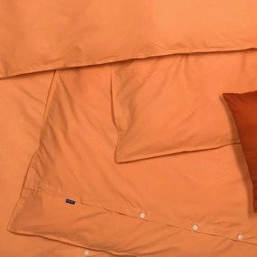 SCANquilt povlečení VELVET oranžová 140 x 200/70 x 90 cm