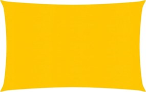 vidaXL Stínící plachta 160 g/m² 2,5 x 4 m HDPE [311069] Barva: Žlutá