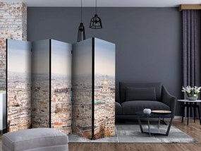 Paraván Paris Streets Dekorhome 135x172 cm (3-dílný)