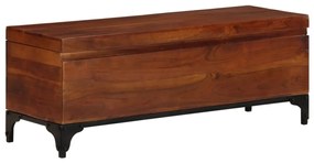 Úložná truhla 110 x 35 x 41 cm masivní akáciové dřevo - Default Title