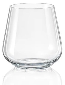 Crystalex - Bohemia Crystal Sklenice na rum, whisky a nealko Sandra 400 ml, 6 ks