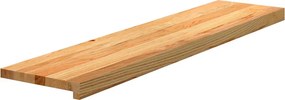 Nášlapy na schody 8 ks světle hnědé 110x25x2 cm masivní dub 3282969