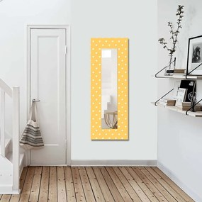 Nástěnné zrcadlo s dřevěným rámem 40x120 cm – Wallity