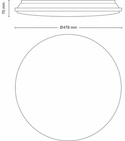 Philips 8720169196131 stropní LED sv.Wincel 1x 40W 4300lm