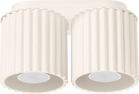 Béžové kovové bodové svítidlo 10x21 cm Zora – Sollux