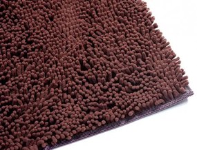 Koupelnový kobereček CHENILLE hnědý CR-342 1PC