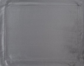SADA 4 KS PROSTÍRÁNÍ NA STŮL MELINDA 40X30 CM ŠEDÁ
