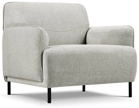 Světle šedé křeslo Windsor &amp; Co Sofas Neso