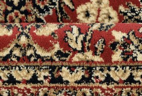 Sintelon, Kusový koberec Teheran Practica 59/CVC, 80x150, červená, chodba / předsíň