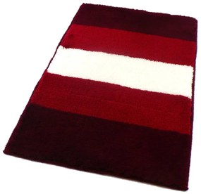 ROUTNER Koupelnová předložka BARLETTA Bordo - Bordo / 70 x 120 cm