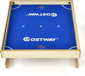 Costway Magnetický mini stolní fotbal se 2 míčky a 2 magnetickými držadly pro 2