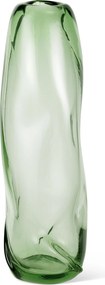 Váza Water Swirl z recyklovaného materiálu světle zelená