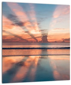 Obraz slunečních paprsků nad Daytonskou pláži (30x30 cm)