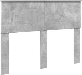 Rám postele s čelo Beton 120 x 190 cm Kompozitní dřevo 3407898