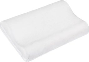 Bellatex Polštář anatomický 45x30 cm Froté světle šedá