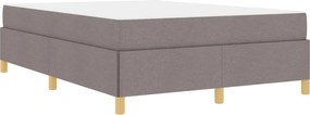 Rám postele Taupe 160 x 200 cm textil 3398952