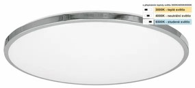 Top Light -LED Koupel. stropní svítidlo SILVER LED/24W/230V IP44 pr. 39 cm chrom